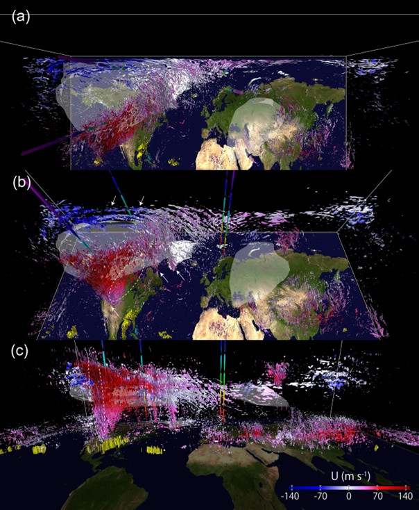 Successful detailed simulation and visualization of atmospheric gravity ...